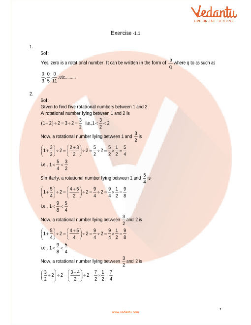 RD Sharma Class 9 Maths Solutions Chapter 1 Number System RD Sharma Class 9 Maths Solutions Chapter 1 Number System