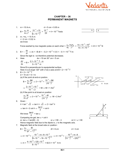 HC Verma Class 12 Physics Part-2 Solutions for Chapter 36 - Permanent ...