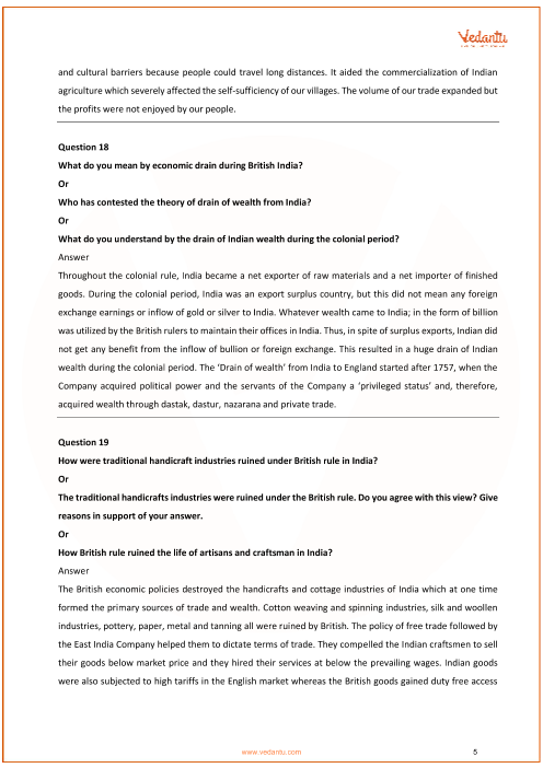 extra questions for class 10 economics chapter 2