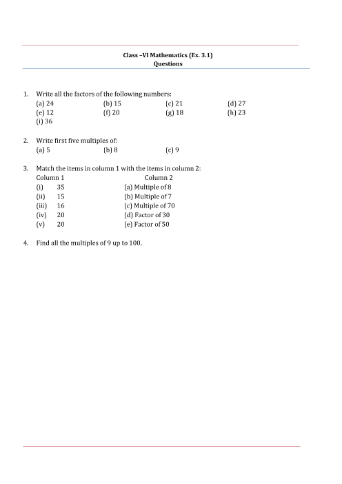 NCERT Solutions for Class 6 Maths Chapter 3 Playing with Numbers (Ex 3. ...