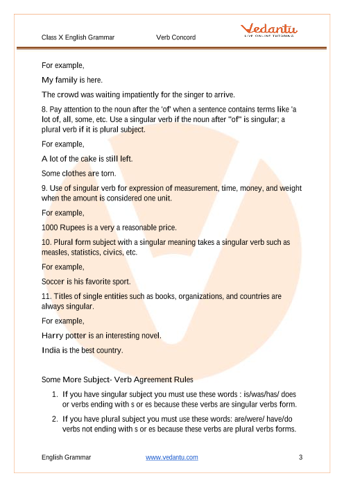 10 Examples Of Singular Verbs In English With Examples - Infoupdate.org
