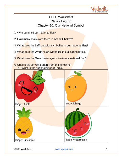National Symbols Of India 6th Standard - Infoupdate.org
