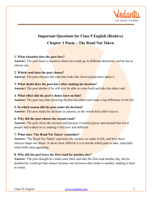 Why The Poem Called The Road Not Taken - Infoupdate.org