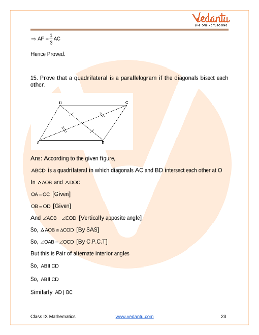 Quadrilaterals Worksheet Grade 9