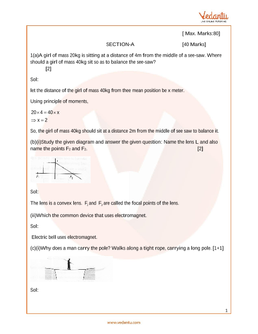 Solved Icse Class 10 Physics Previous Year Question Papers Www vrogue co