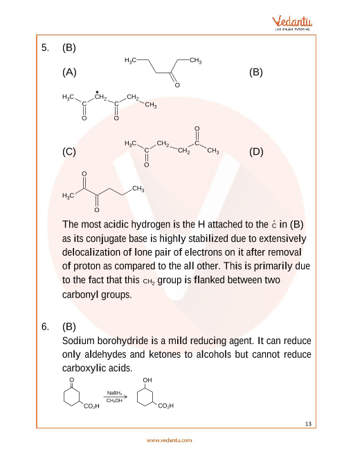 aldehydes and ketones iit jee questions pdf