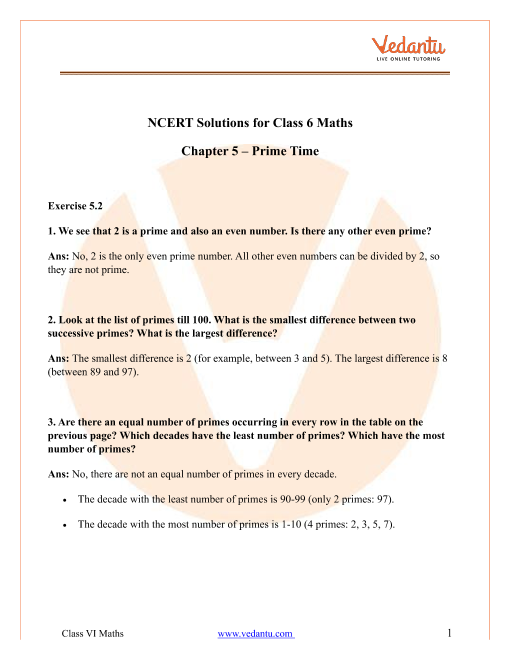 NCERT Solutions for Class 6 Maths Chapter 5 Understanding Elementary ...
