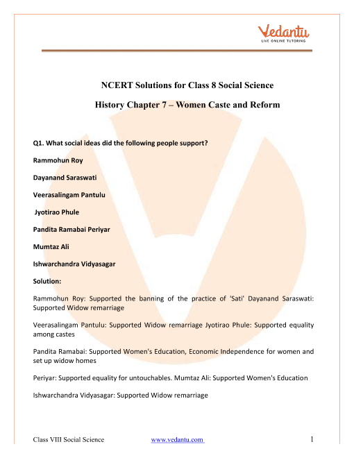 NCERT Solutions For Class 8 Social Science History Our Pasts 3 Chapter 9 NCERT Solutions For Class 8 Social Science History Our Pasts 3 Chapter 9