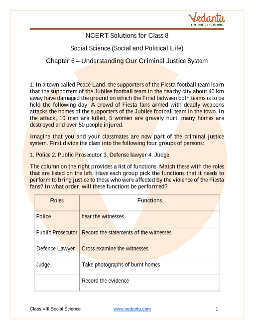 NCERT Solutions for Class 8 Social Science - Social and Political Life ...