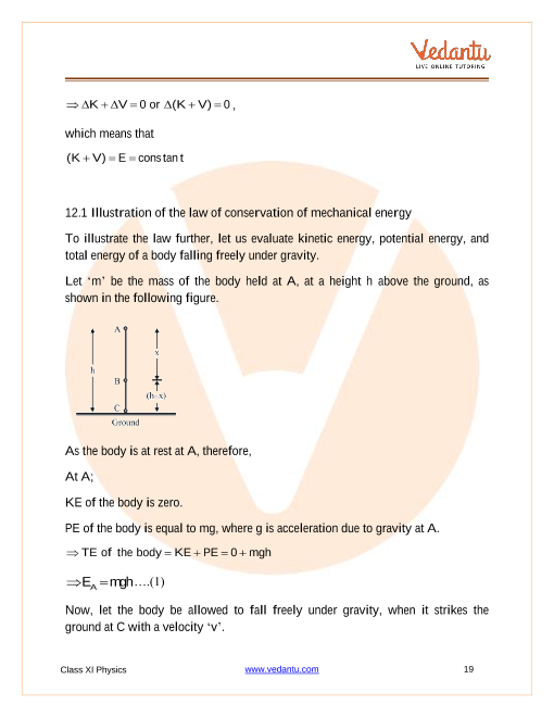 Example Of Mechanical Energy In School