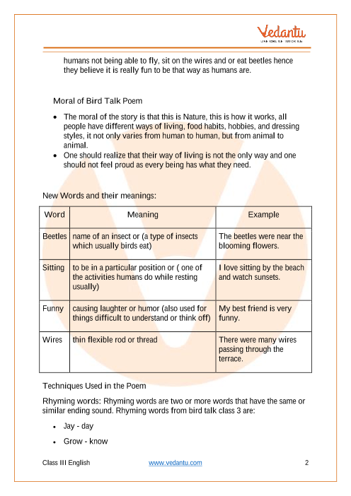 My Parrot Poem In English Pdf - Infoupdate.org