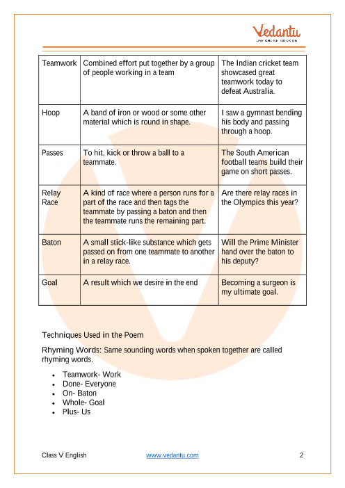 Teamwork Rhyming Es - Infoupdate.org
