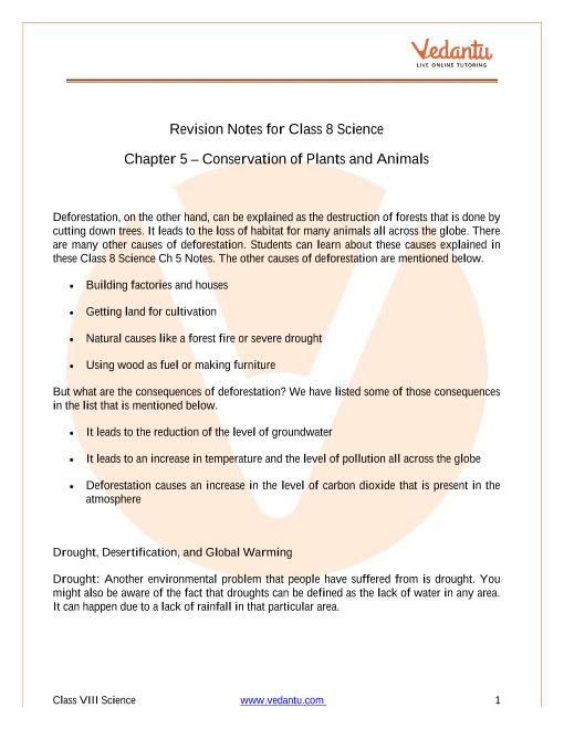 Coal and Petroleum Class 8 Notes CBSE Science Chapter 5 [PDF]