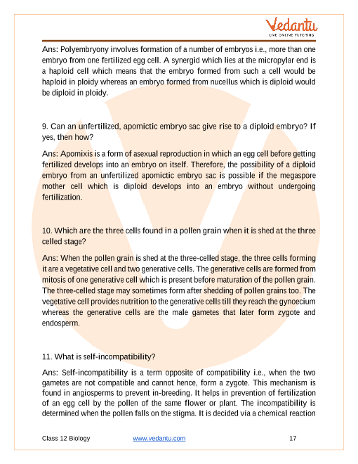 Ncert Exemplar Solutions Class 12 Biology Chapter 2