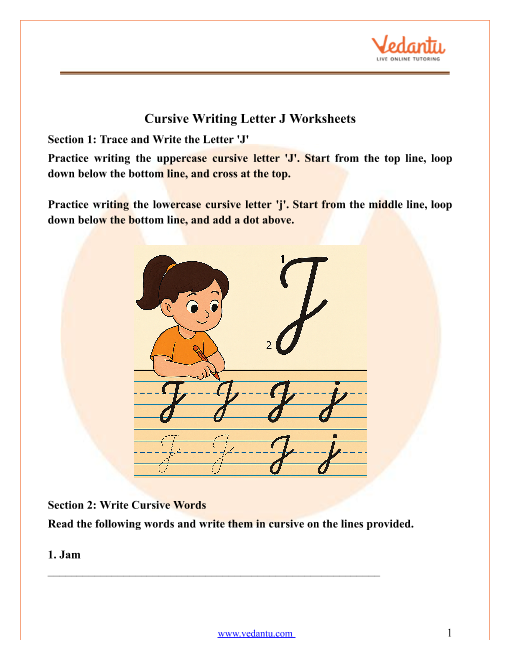 What Is Cursive Letter J - Infoupdate.org