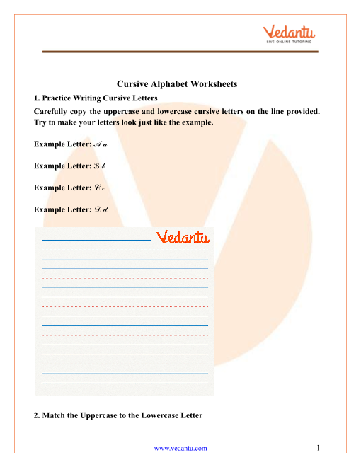 Lowercase Cursive Alphabet Worksheet