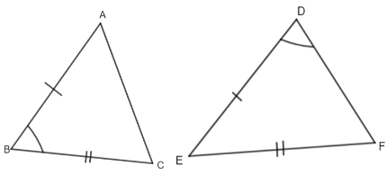 Which of the following is not a criterion for congruency of triangles ...