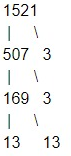 Find the square root of the following number by the prime factorization ...