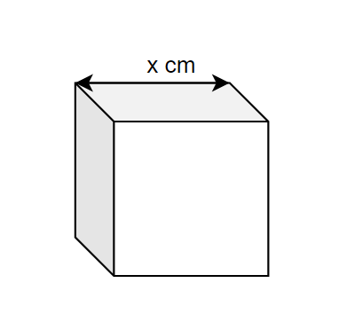 If one liter of water to fill in a cube shaped tin, what are the ...