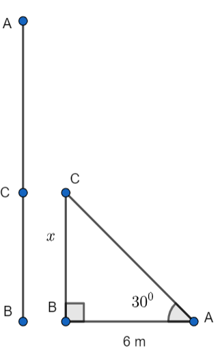 A tree breaks due to a storm and the broken part bends so that the top ...