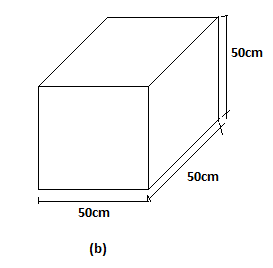 $\\left( 1 \\right)$ There are two cuboidal boxes as shown in the ...