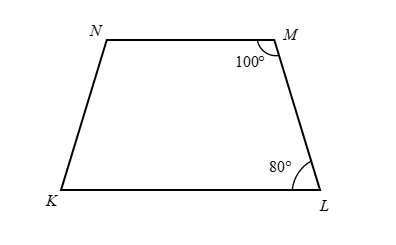 Explain how the given figure is a trapezium. Which of its two sides are ...
