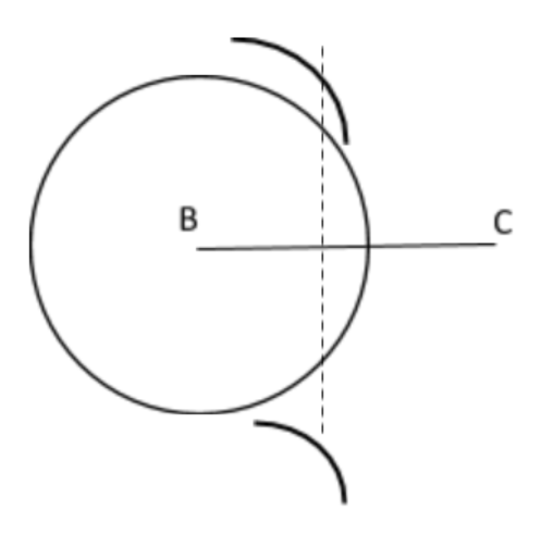 Draw a circle of radius 5cm from a point 5 cm away class 10 maths CBSE