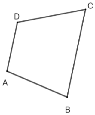 Draw a rough sketch of a quadrilateral KLMN. State two pairs of ...