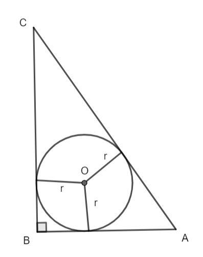 ABC is a triangle in which \\[\\angle B = 90^\\circ \\], BC = 48 cm and ...