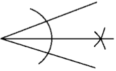 Which diagram below shows a correct mathematical construction using ...