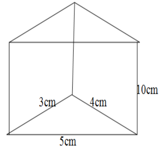 Right Triangular Prism Volume Formula