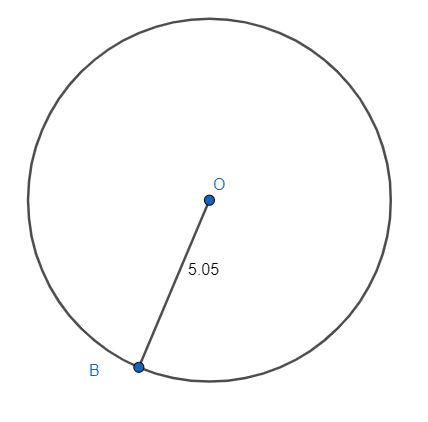 How do you find the radius of a circle with an area of $ 80\\text{ c ...
