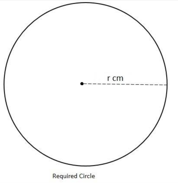 The radii of two circles are 8 cm and 6 cm respectively class 10 maths CBSE