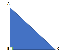 The side opposite to the right angle in the triangle is called