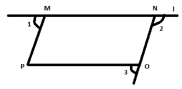 In parallelogram \\[MNOP\\], \\[MN\\] is a part of Line \\[L\\].\n \n ...