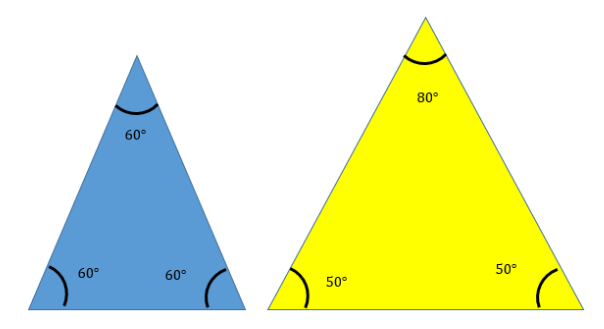 Which of the following statements is false?A) All isosceles triangles ...