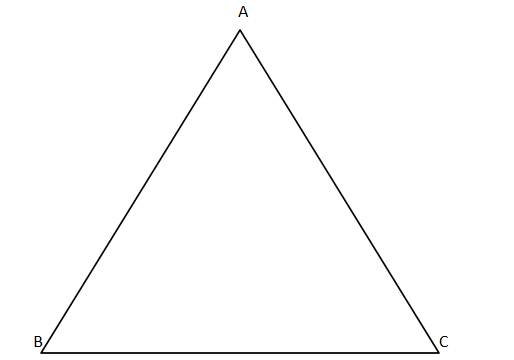The perimeter of an equilateral triangle is $ 45{\\text{cm}} $ . Find ...