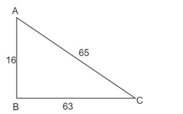 Which one of the following is not a Pythagorean triples?A. $11,60,61$B ...