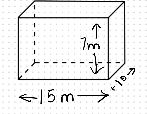 Daniel is painting the walls and ceiling of a cuboidal hall with length ...