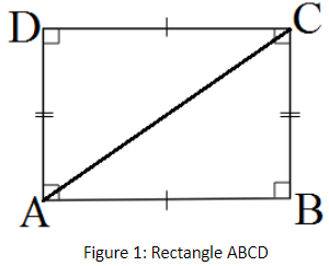 Given that the length of a rectangle is 14 cm and one of its diagonal ...