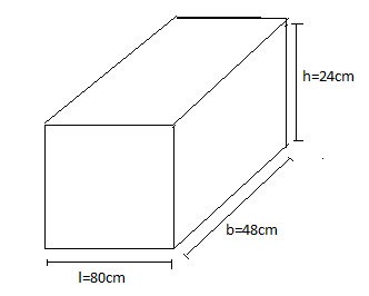 $\\left( 1 \\right)$ There are two cuboidal boxes as shown in the ...