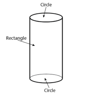 Which of the solid figures can be made with this net?\n \n \n \n \n A ...