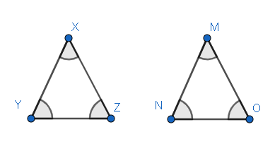 State the correspondence between the vertices, sides and angles of the ...