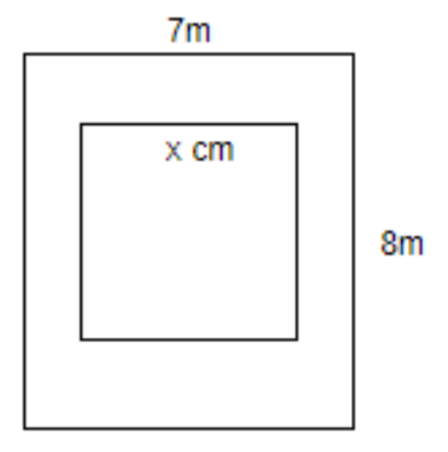 A rectangular plot of land with dimensions $7m\\times 8m$, consists of ...
