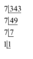 Express the following numbers using exponential notations$(i) 3125$$(ii ...