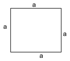 What is the perimeter of a \\[4'\\] square?
