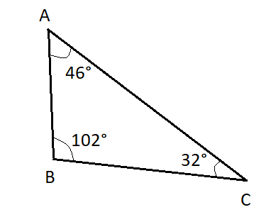 Which of the following is not an acute triangle?A) \n \n \n \n \n B) \n ...