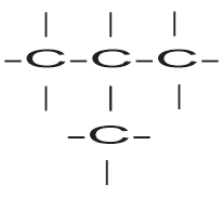 Write the structural formula of the two isomers of butane.