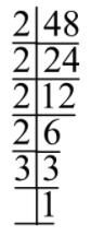 The simplest rationalising factor of $\\sqrt[4]{{48}}$ is A) $\\sqrt[4 ...