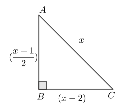 The length of a hypotenuse of a rightangled triangle class 10 maths CBSE